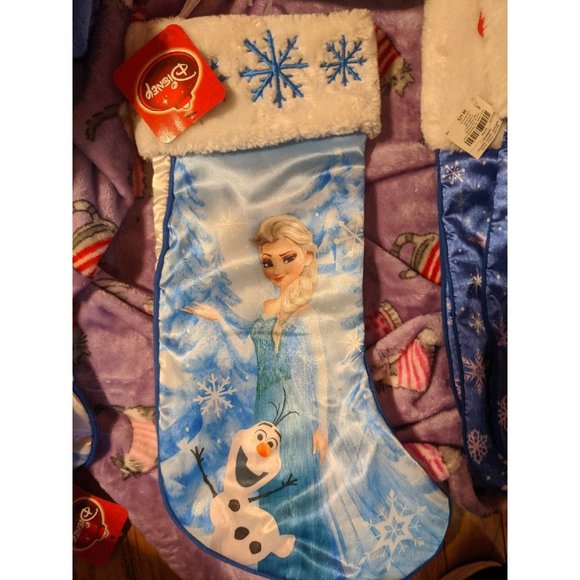 Disney | Holiday | Disney Frozen Christmas Stocking Elsa Olaf | Poshmark